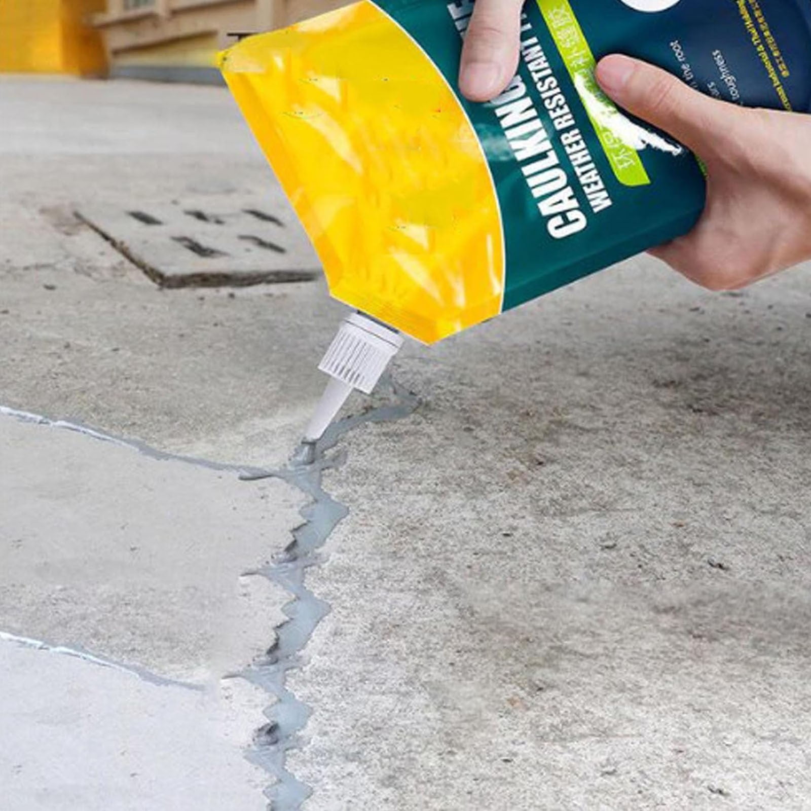 Cement Joint Sealant (Black *2 Bags)|Slab Concrete Crack ...