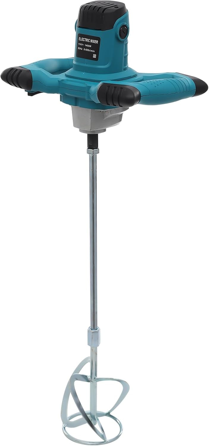 Cement Mixer, 1400W Portable Electric Concrete Mixer, Portable Mortar ...