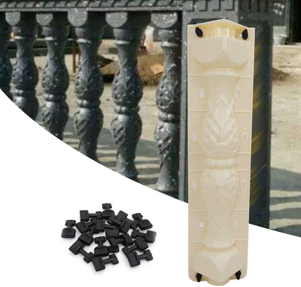 Cement Railing Moulds Balustrades Mold, Front Rear Moulds Balustrades ...