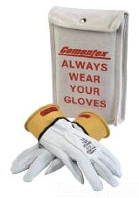 Cementex IGK00-11-10B 10 Low Voltage Insulated Class 00 Gloves Kit ...