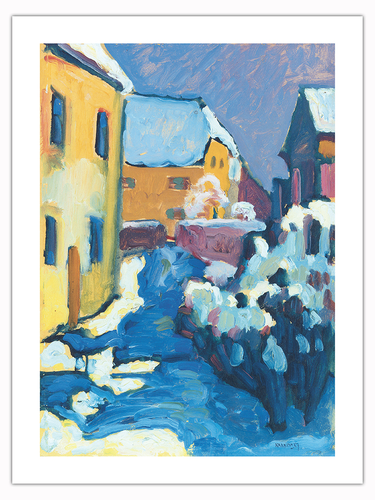 Cemetery And Vicarage In Kochel Germany - From an Original Color ...