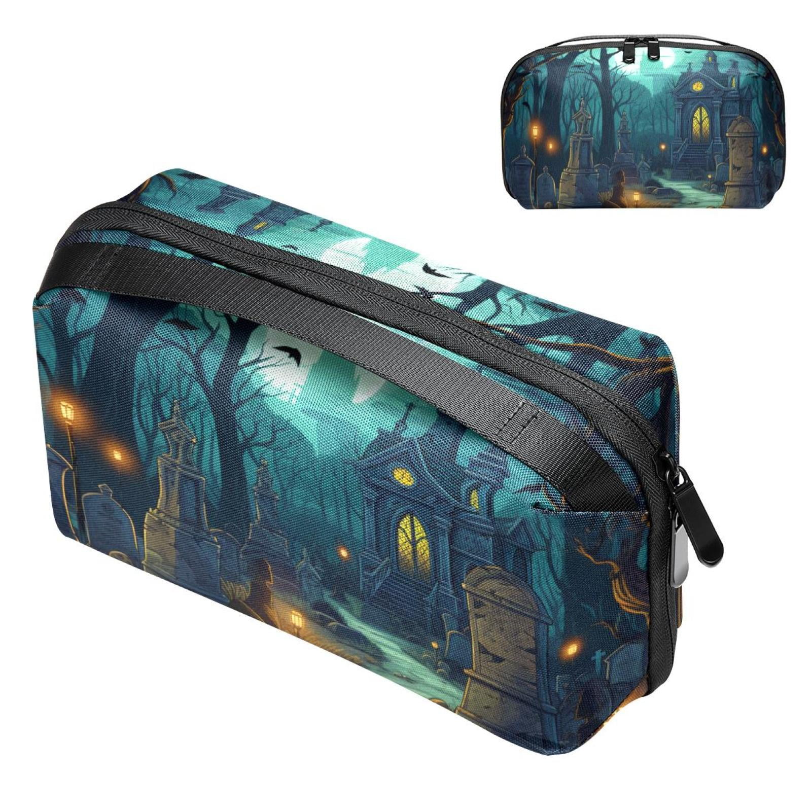 Cemetery Digital Bag Organizer Travel Case with Oxford Fabric ...