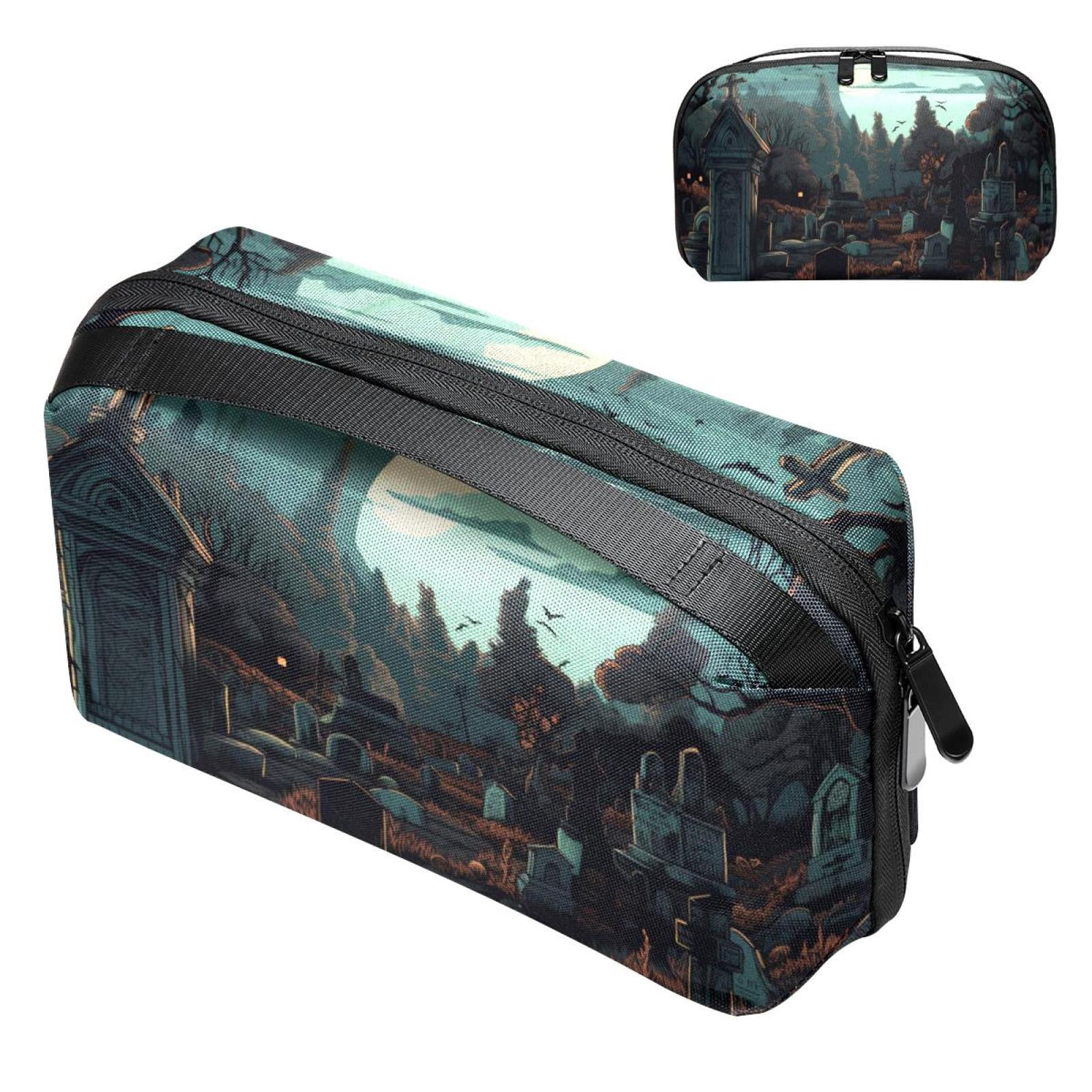 Cemetery Digital Bag Organizer Travel Case with Oxford Fabric ...