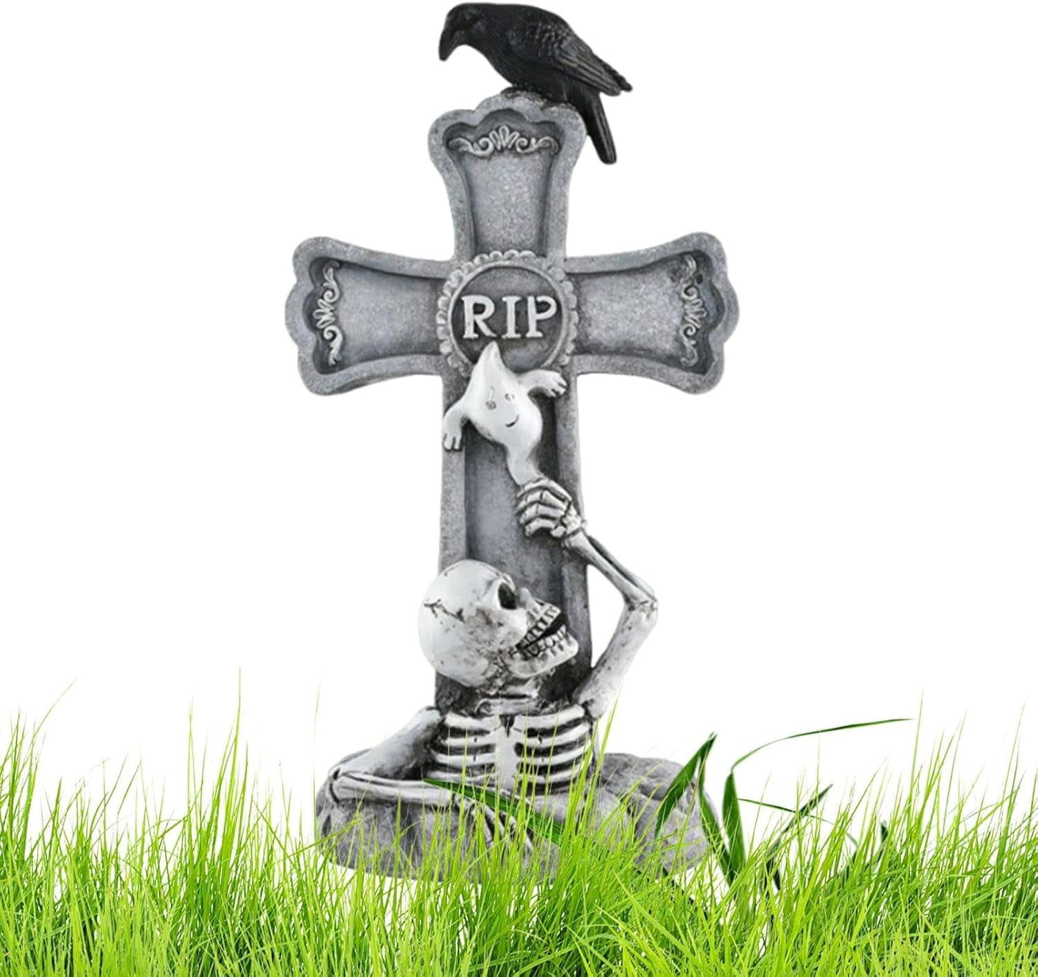 Cemetery Halloween Decorations Outdoor Tombstones, Halloween Tombstones ...