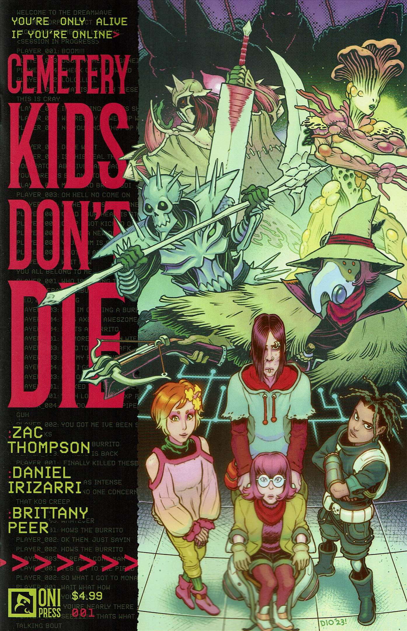 Cemetery Kids Don't Die #1A VF ; Oni Comic Book - Walmart.com