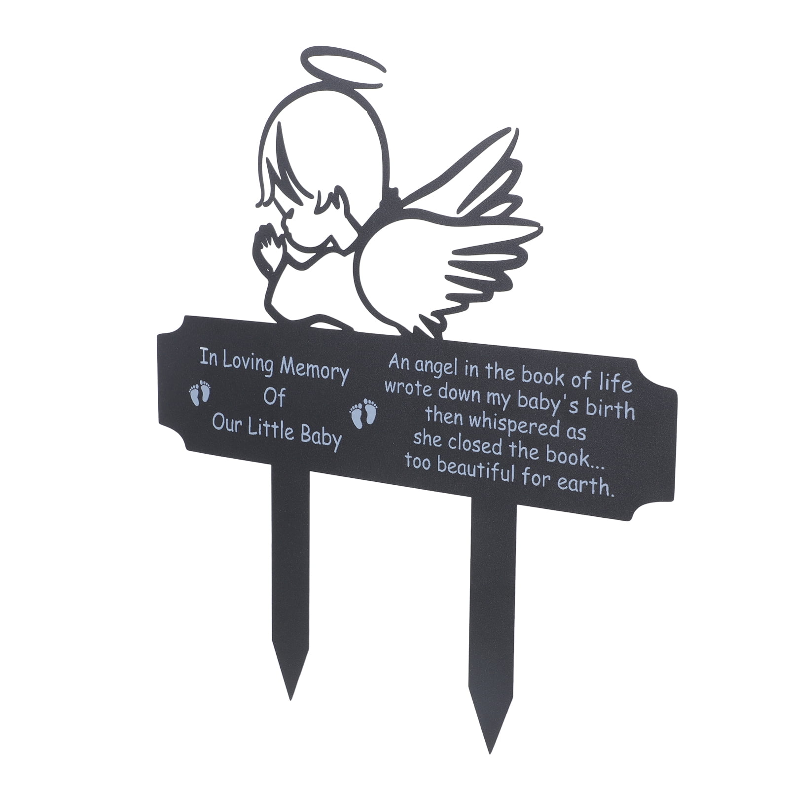 Cemetery Marker Memorial Garden Sign Memorial Name Plate Grave Memorial ...