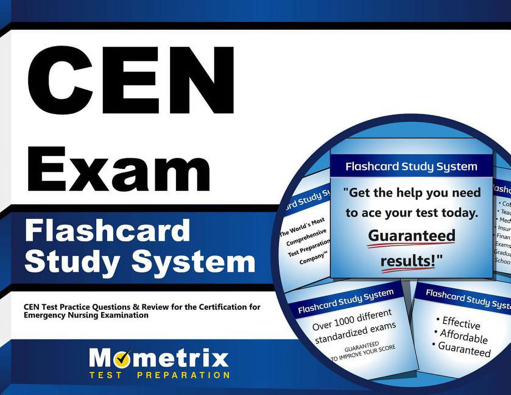 Cen Exam Flashcard Study System : Cen Test Practice Questions & Review ...