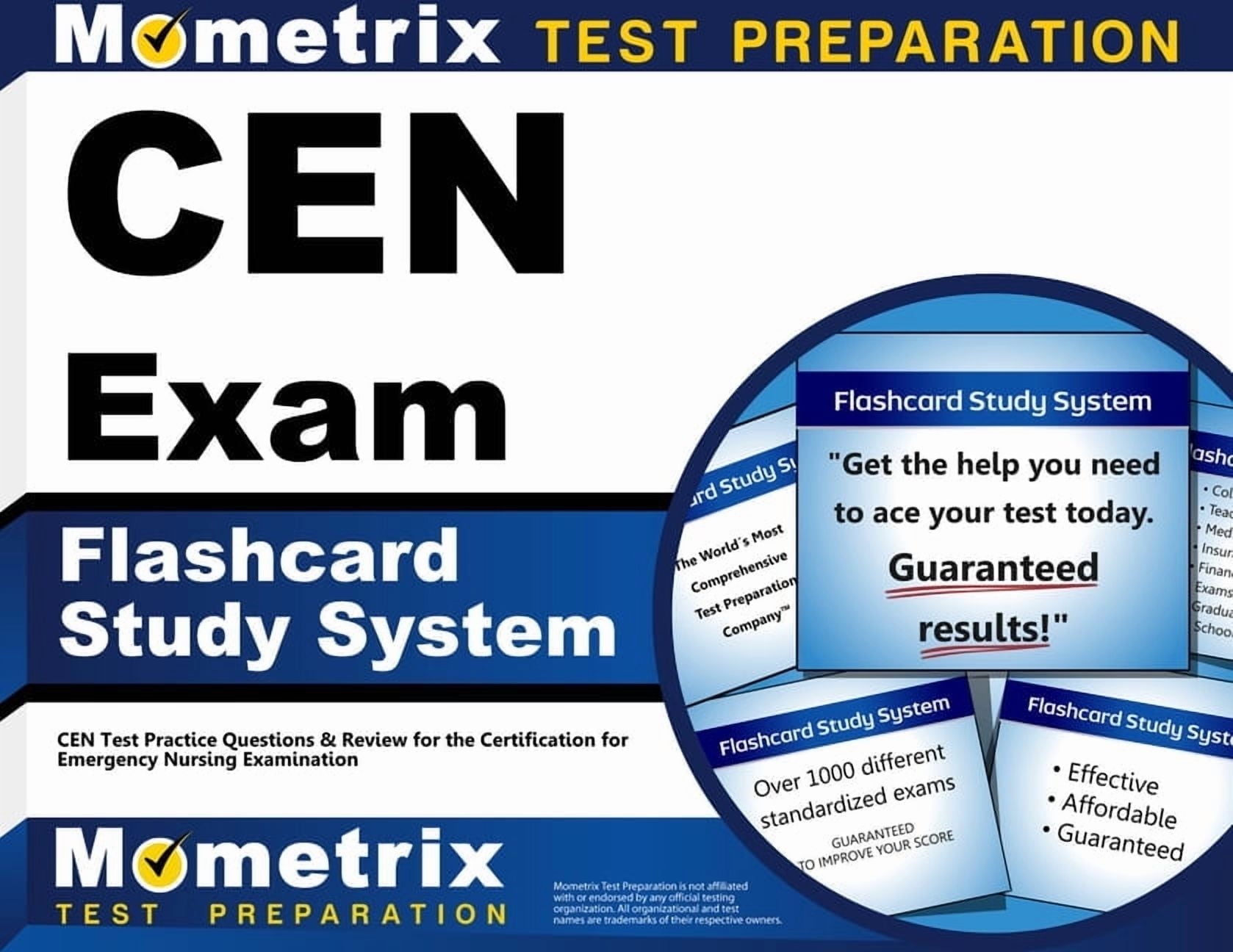 CEN Exam Flashcard Study System: CEN Test Practice Questions & Review ...