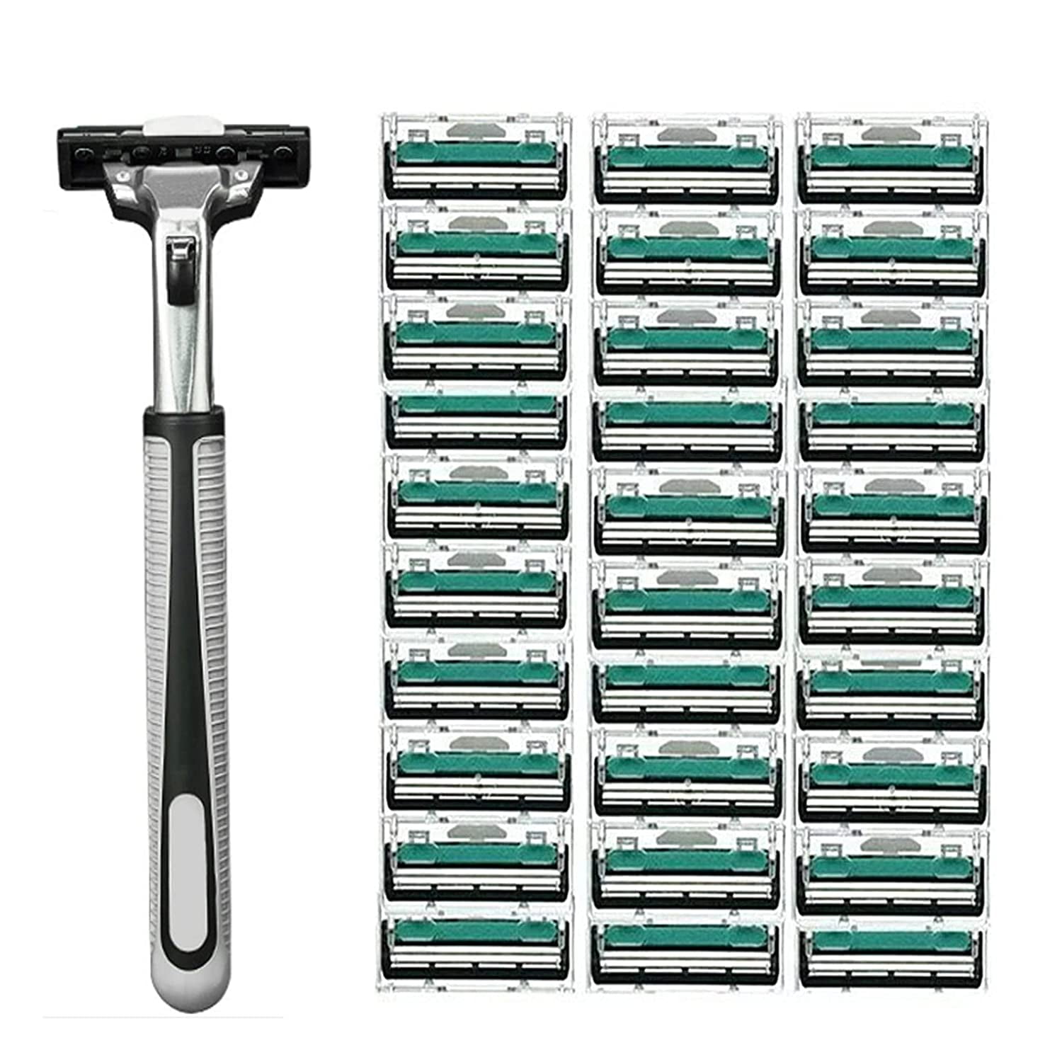 Cen Gan Men's Razor, Twin Blade, For an Ultra Soothing and Comfortable ...
