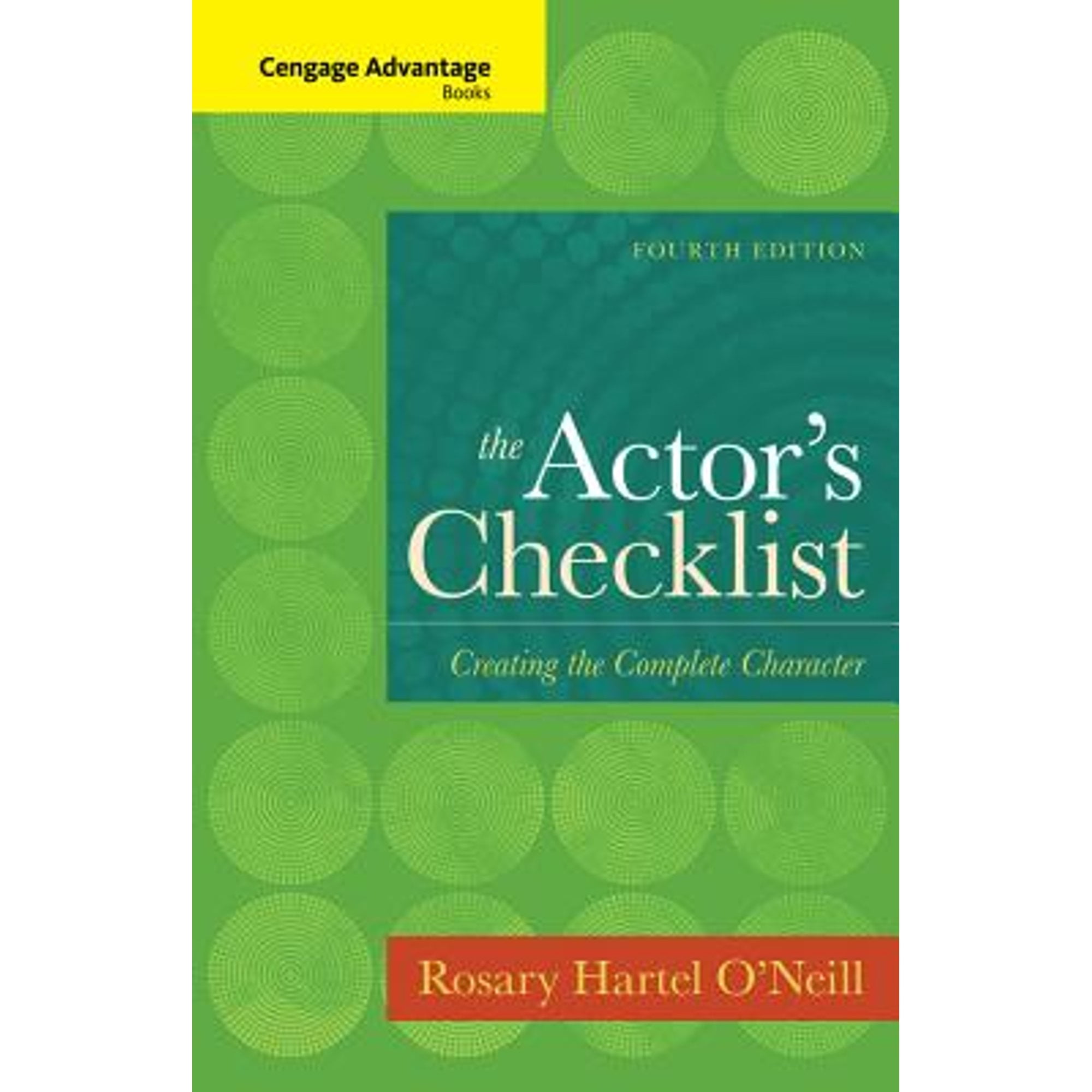 Cengage Advantage Books: The Actor's Checklist (Paperback) by Rosary O ...