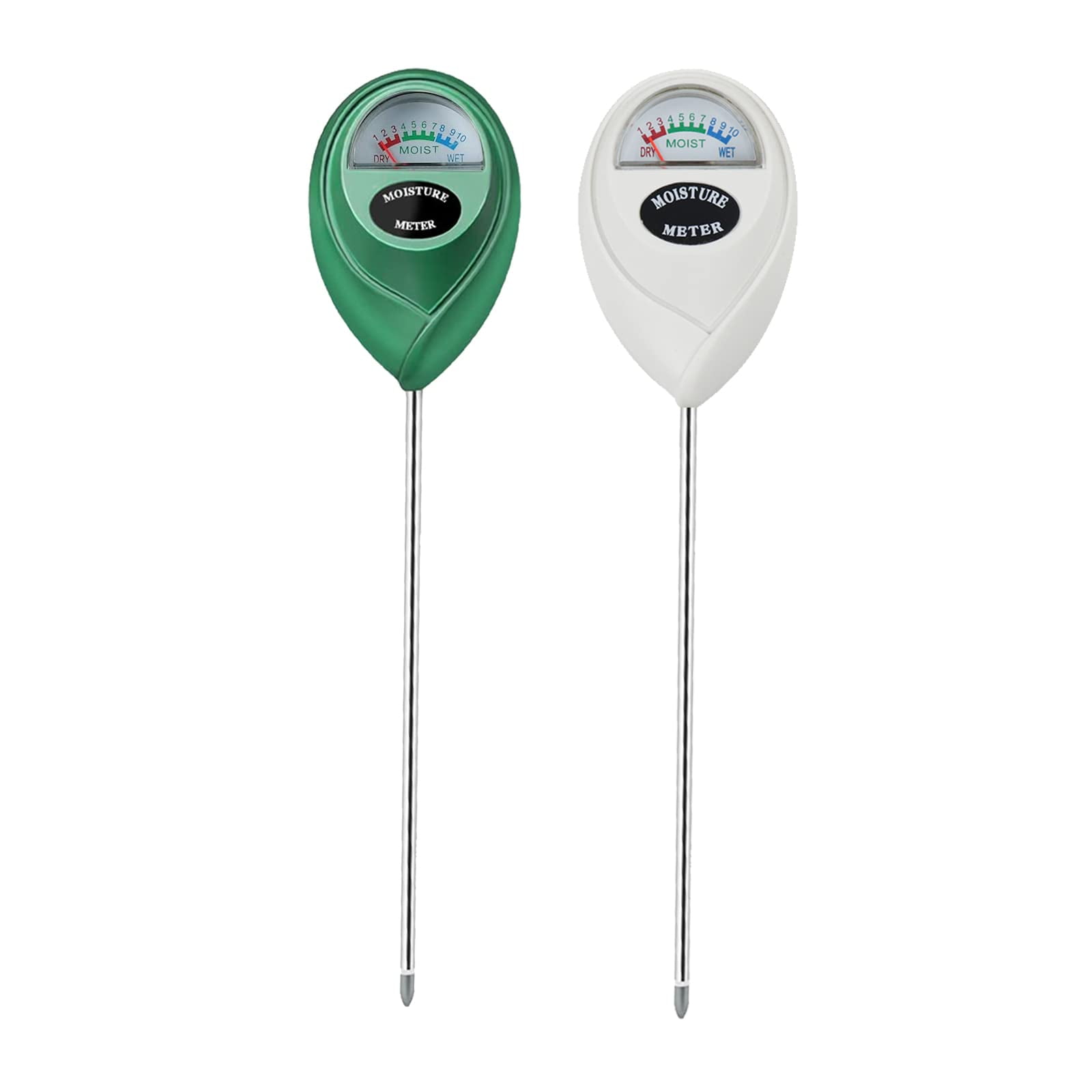 Censinda Soil Moisture Meter, 2 Pack Soil Moisture Monitor for House ...