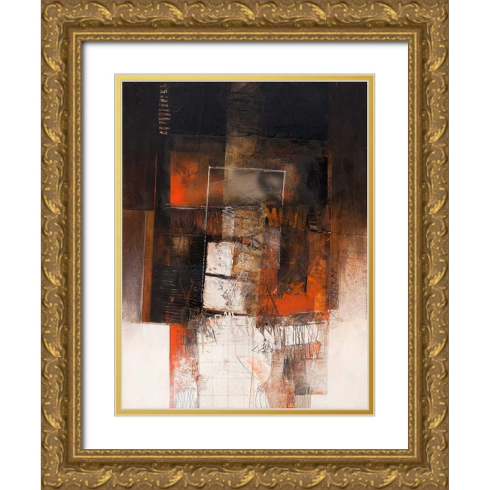 Censini 19x24 Gold Ornate Wood Framed with Double Matting Museum Art ...