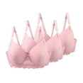 Censtreet 3PCS Women's Push Up Bra Everyday Basic Comfort Lightly ...