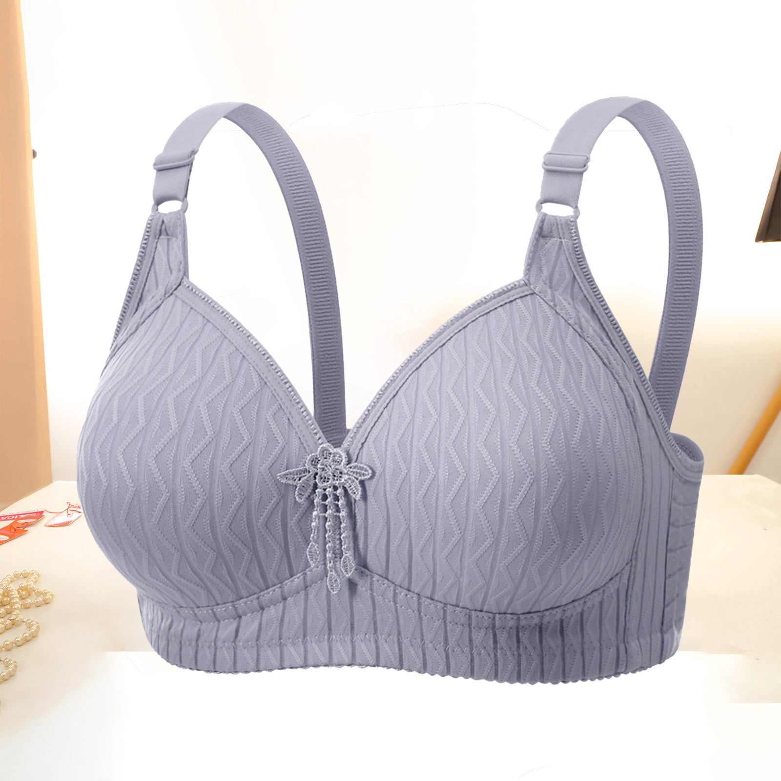 Censtreet Bras for Women No Underwire Wireless Bras - Seamless Push Up ...