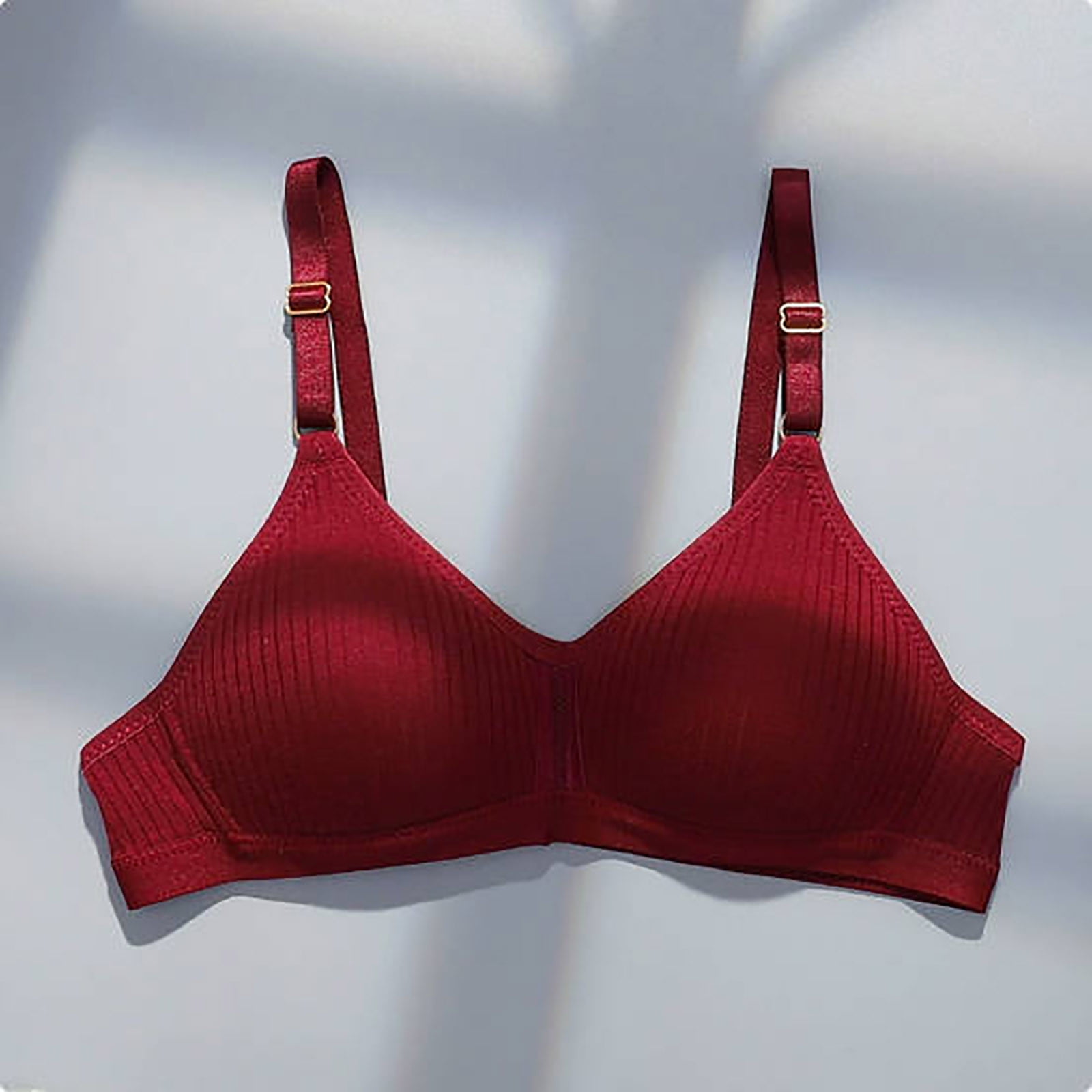 Censtreet Wireless Bras for Women Underwear Student Girl Gathered Thin ...