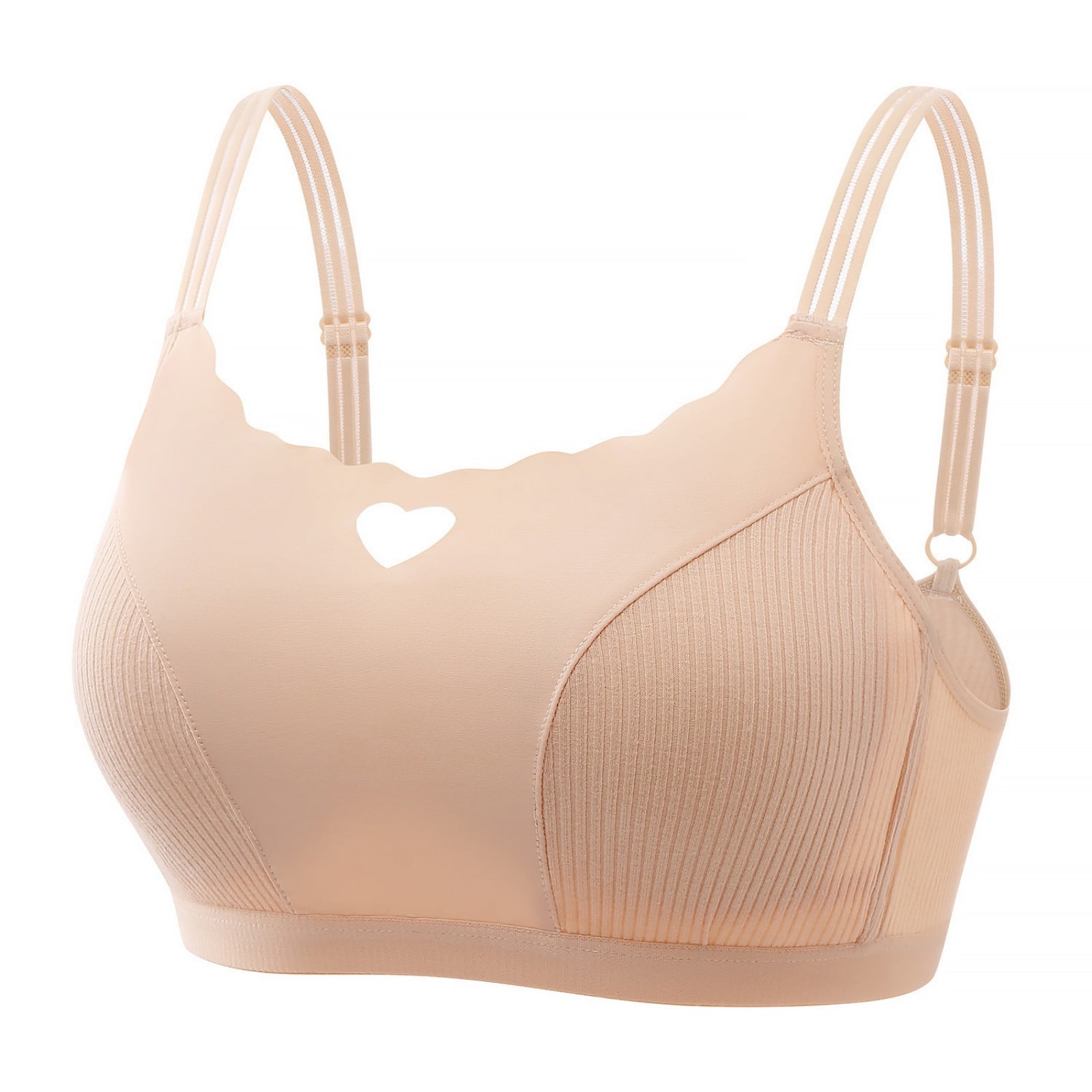 Censtreet Woman Color Thin And Steel Hoop Gathered Breathable Underwear ...