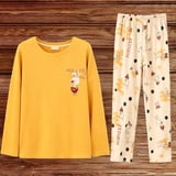 Censtreet Women's 2 Piece Outfits Pajamas Set Lounge Printed Sets 2026 ...