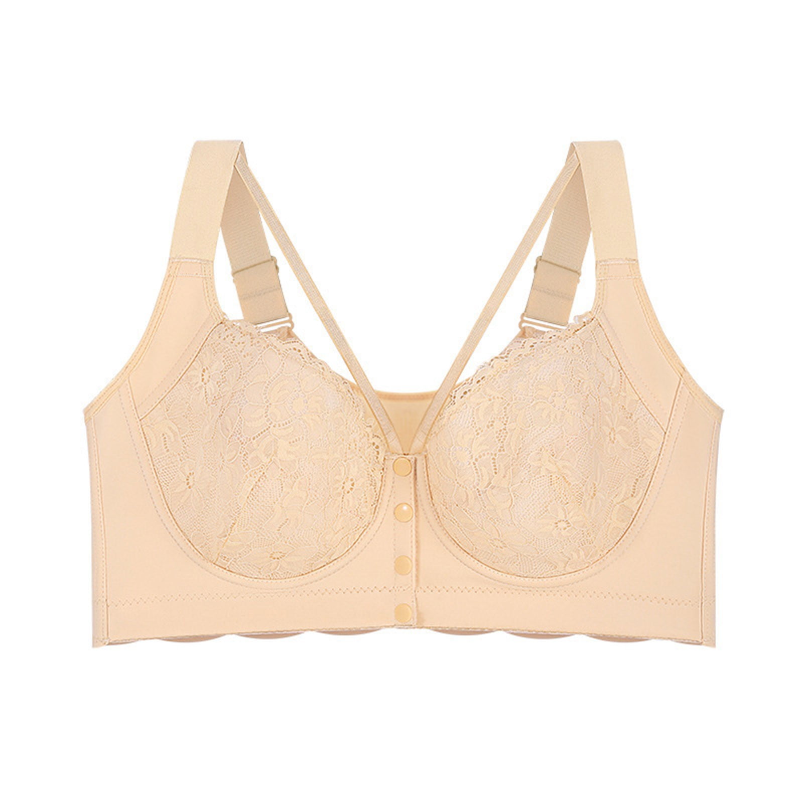 Censtreet Women's Oversized Lace Bra,Adjustable Shoulder Straps ...