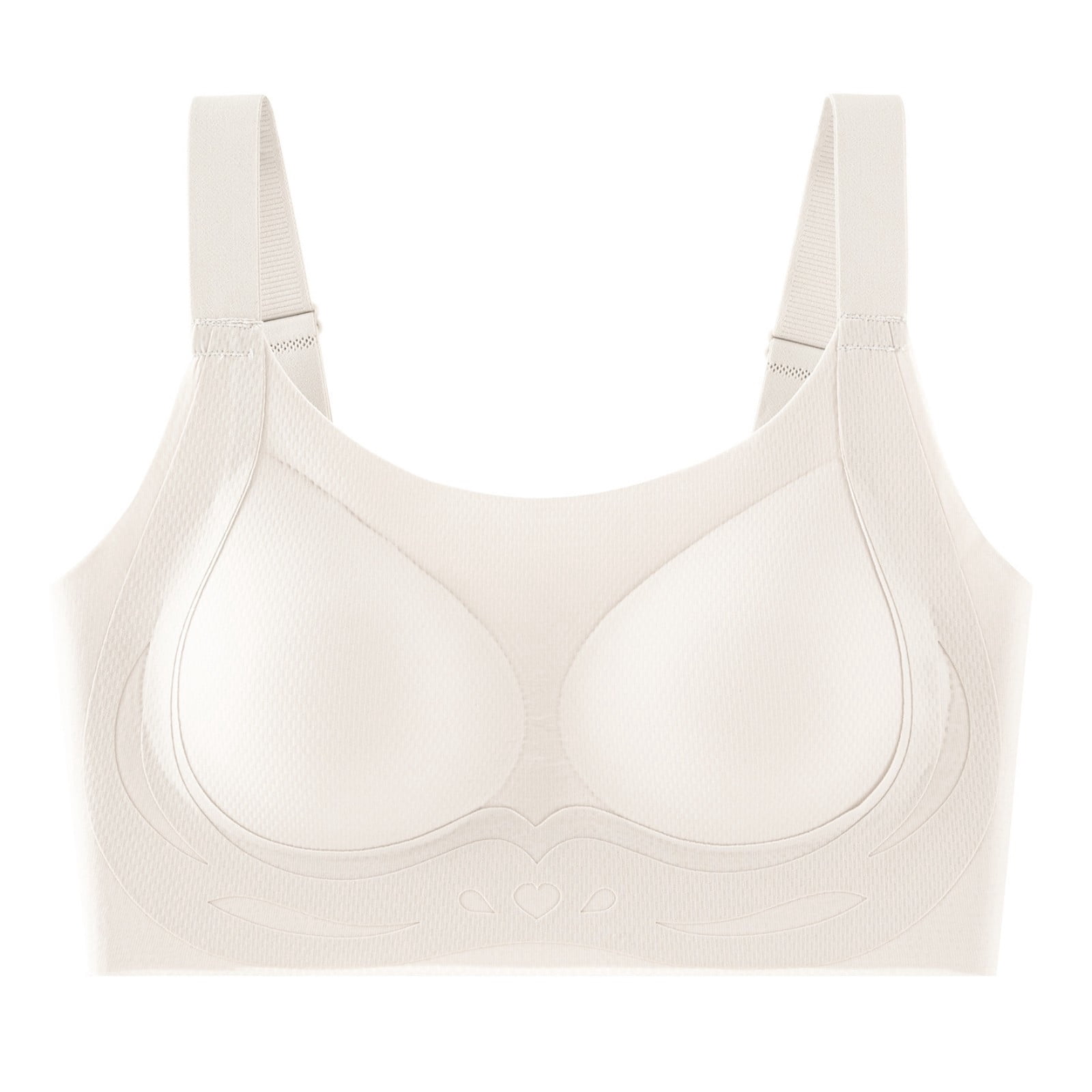 Censtreet Women's Seamless Sports Backless Bra Shaping Without Steel ...