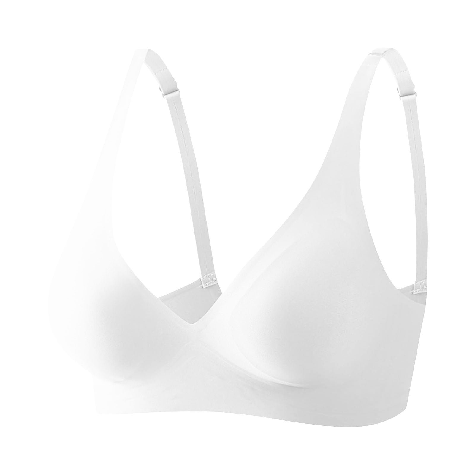 Censtreet Women's Thin Markless Underwear,Small Breasts Gathering ...