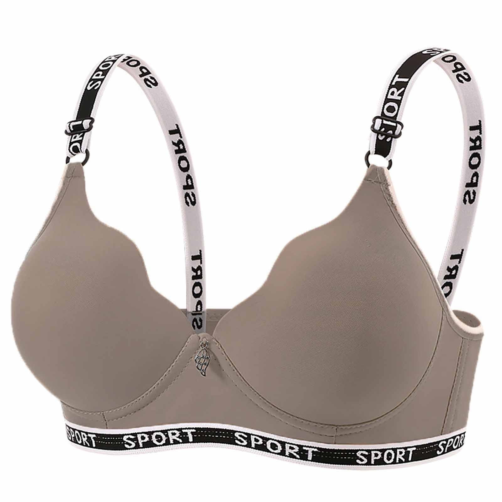 Censtreet Women's Thin Soft Bra Without Steel Rim Fixed Cup Push-Up Bra ...