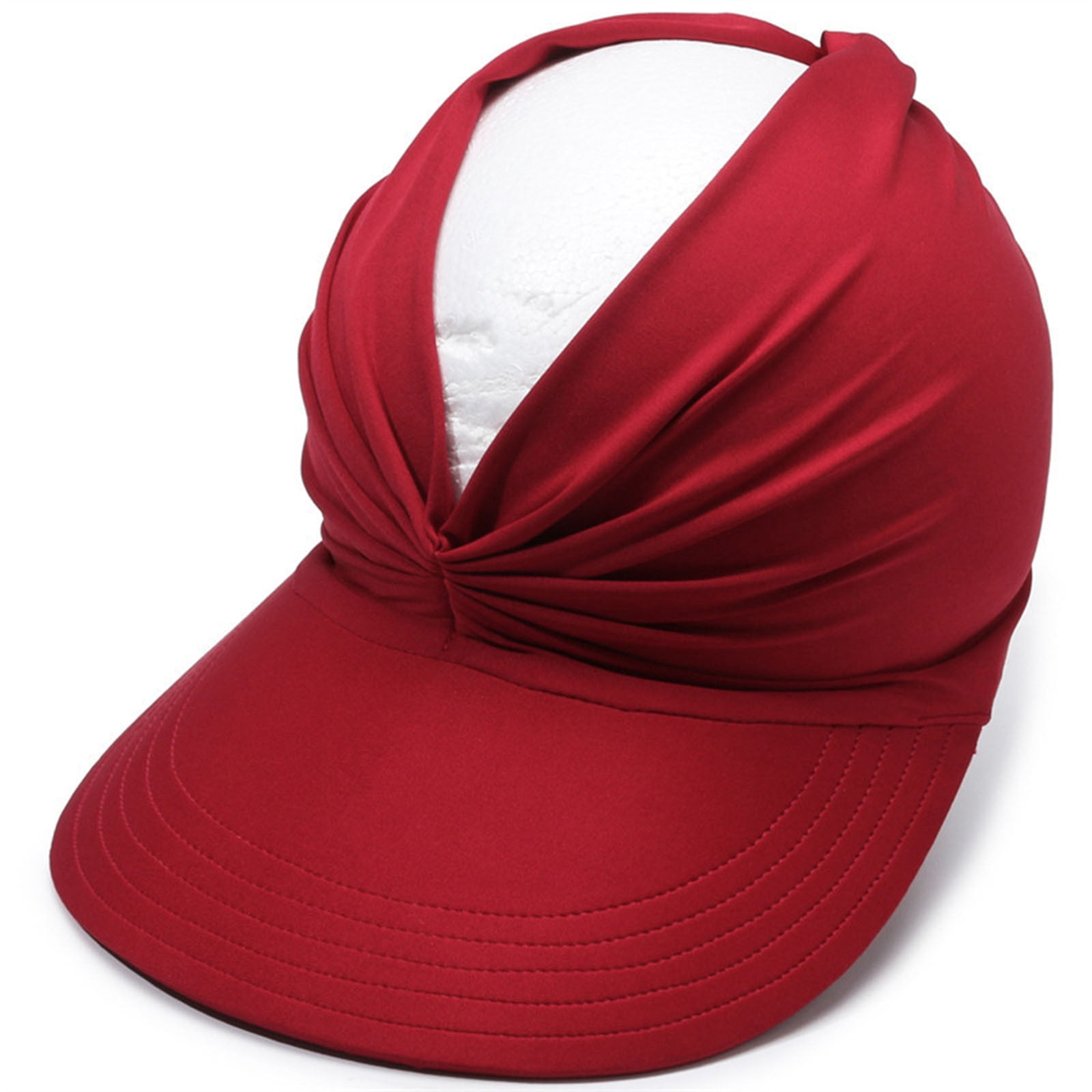 Censtreet Women's UV Protection Wide Brim Sun Visor Hat Adjustable ...