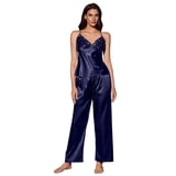 Censtreet Womens Cami Pajama Sets 2 Piece Cute Print Pjs Soft Tank Top ...