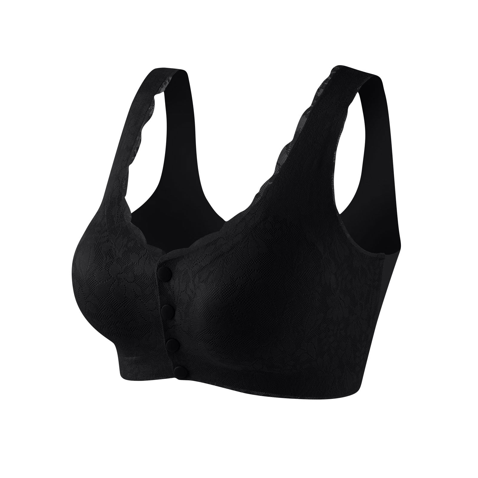 Censtreet Womens Front Closure Surgical Sports Bra, Post Breast Surgery ...