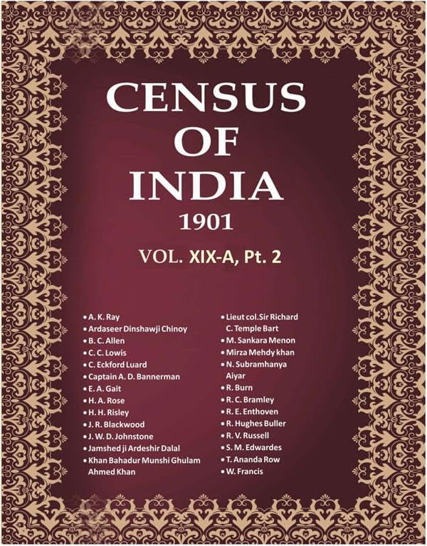Census of India 1901: Central India - Tables - Walmart.com