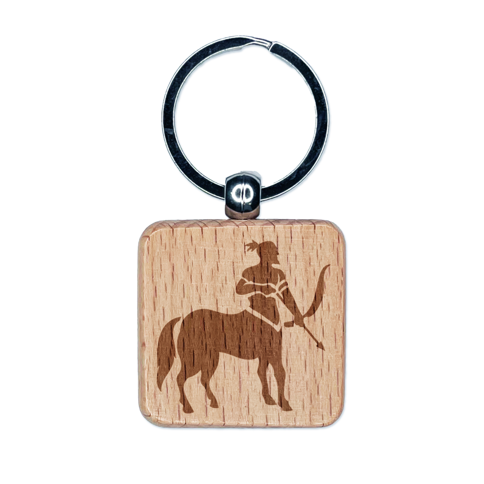 Centaur Mythical Creature Half Horse Man Saggitarius Square Keychain ...