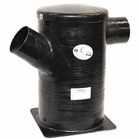 Centek Boat Exhaust Muffler 1603637 | Vernalift Side In / Out 5 Inch ...