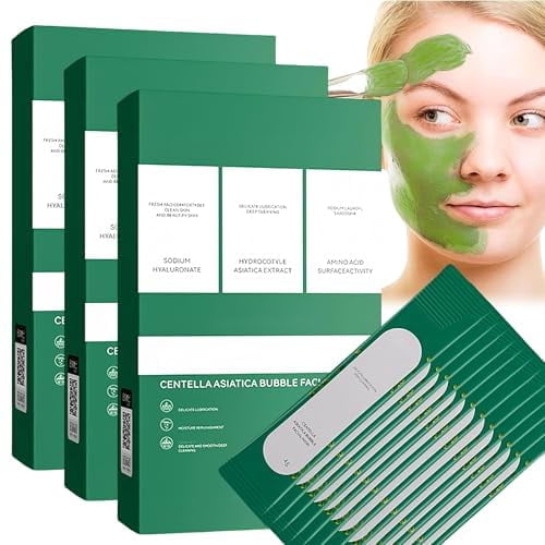 Centella Foam Facial Mask, Centella Asiatica Bubble Facial Mask ...