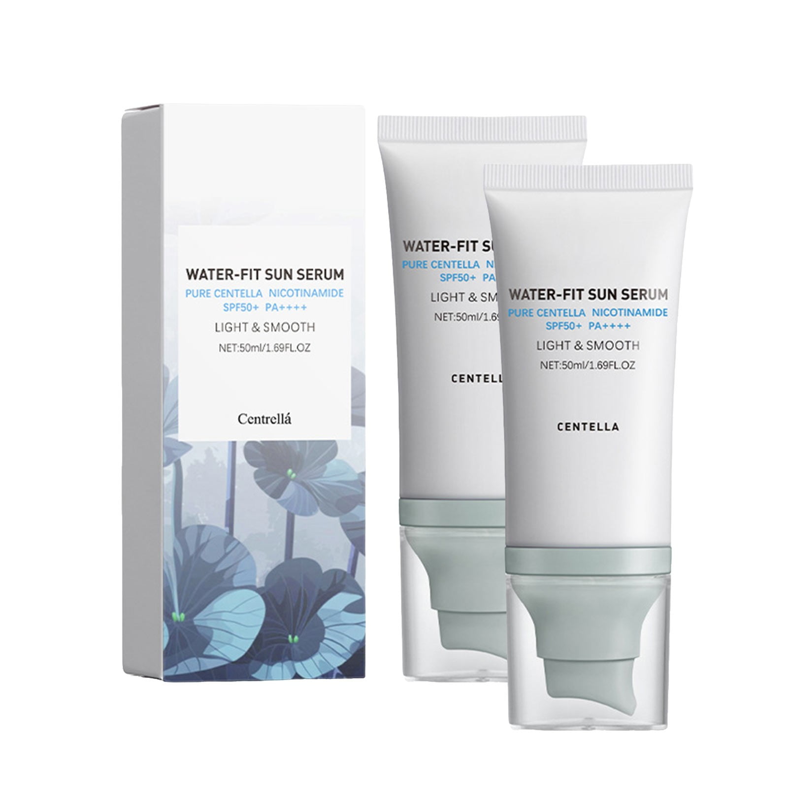 Centella Sunscreen SPF 50, 50ML Madagascar Sunscreen Face Serum, Daily ...