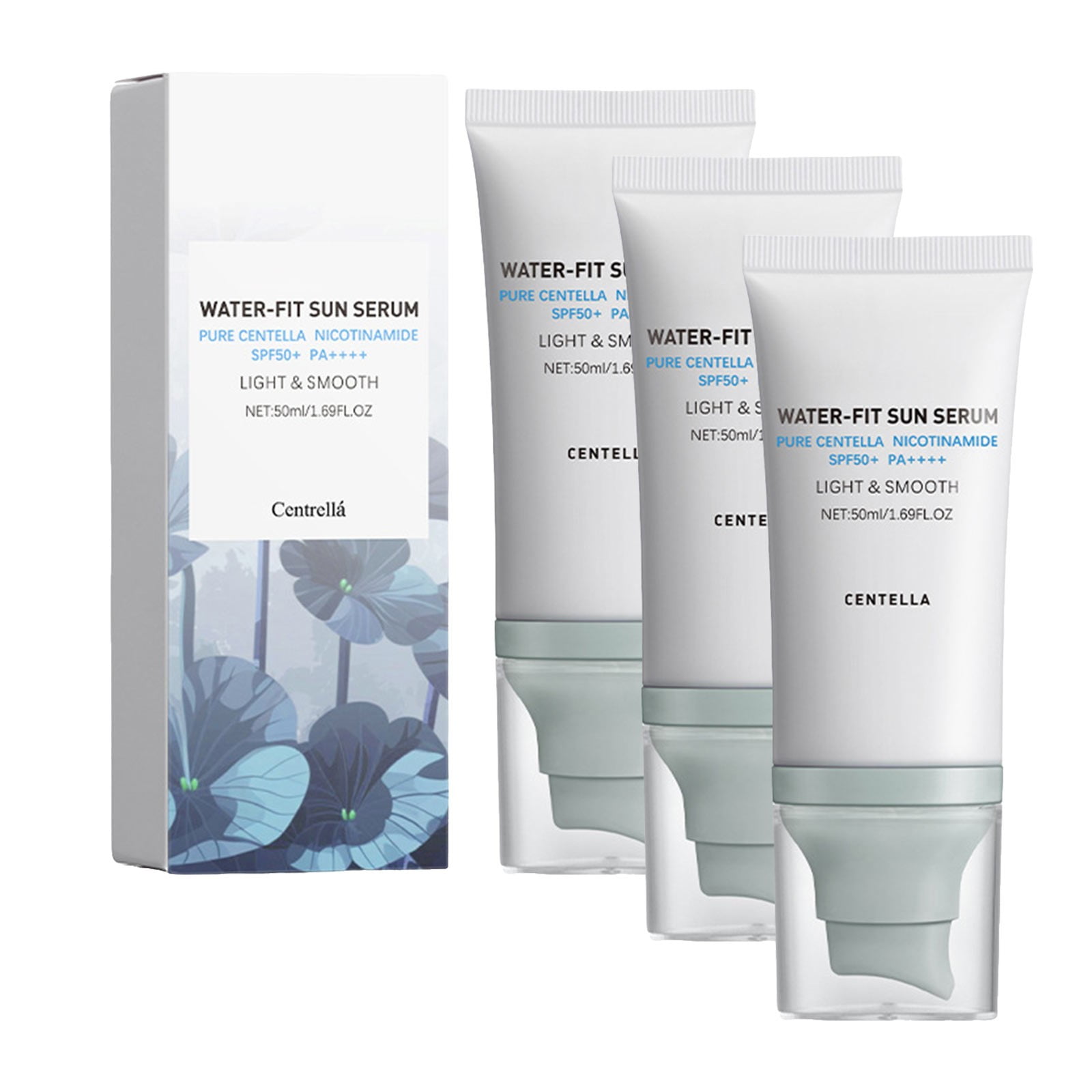 Centella Sunscreen SPF 50, 50ML Madagascar Sunscreen Face Serum, Daily ...