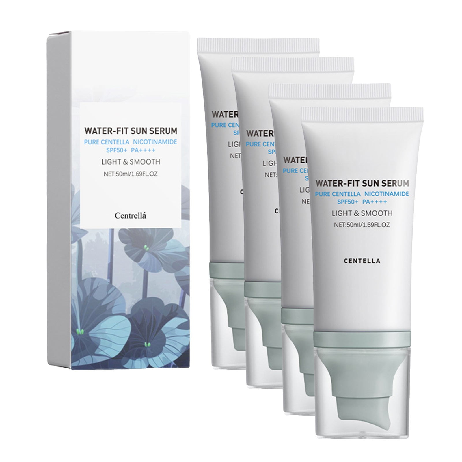 Centella Sunscreen SPF 50, 50ML Madagascar Sunscreen Face Serum, Daily ...