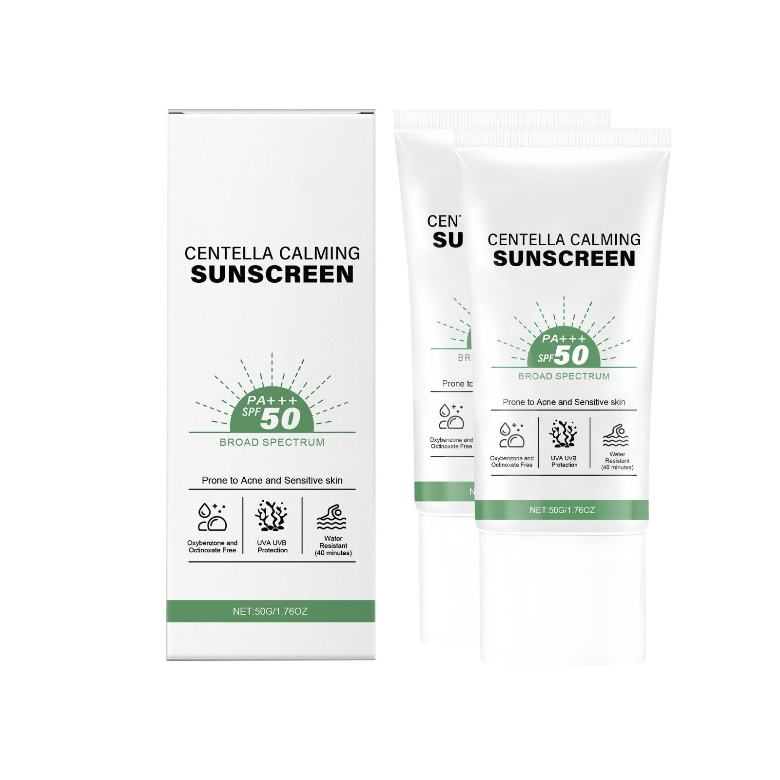 Centella Sunscreen SPF 50, Water-fit Sun Serum , Sunscreen Face Serum ...
