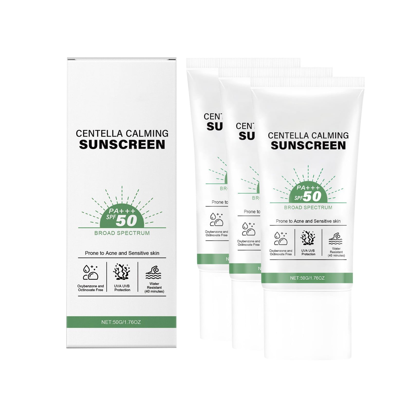 Centella Sunscreen SPF 50, Water-fit Sun Serum , Sunscreen Face Serum ...