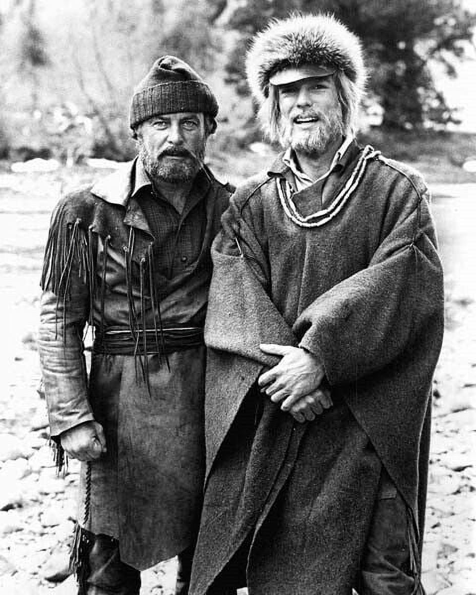 Centennial 1978 western Richard Chamberlain and Robert Conrad 8x10 inch ...