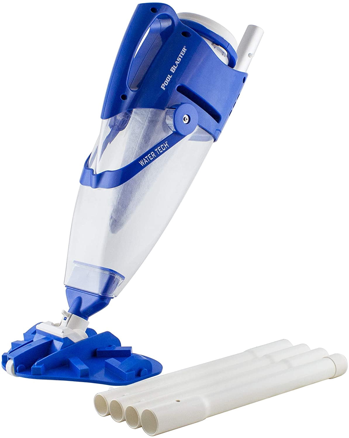 Centennial Cordless Pool Vacuum w/Pole Set - XL Debris Capacity ...