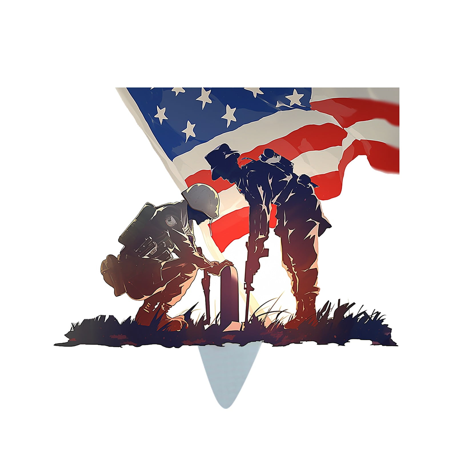 Centennial Crossroads Independence Day Veterans Memorial Plaque: Time ...