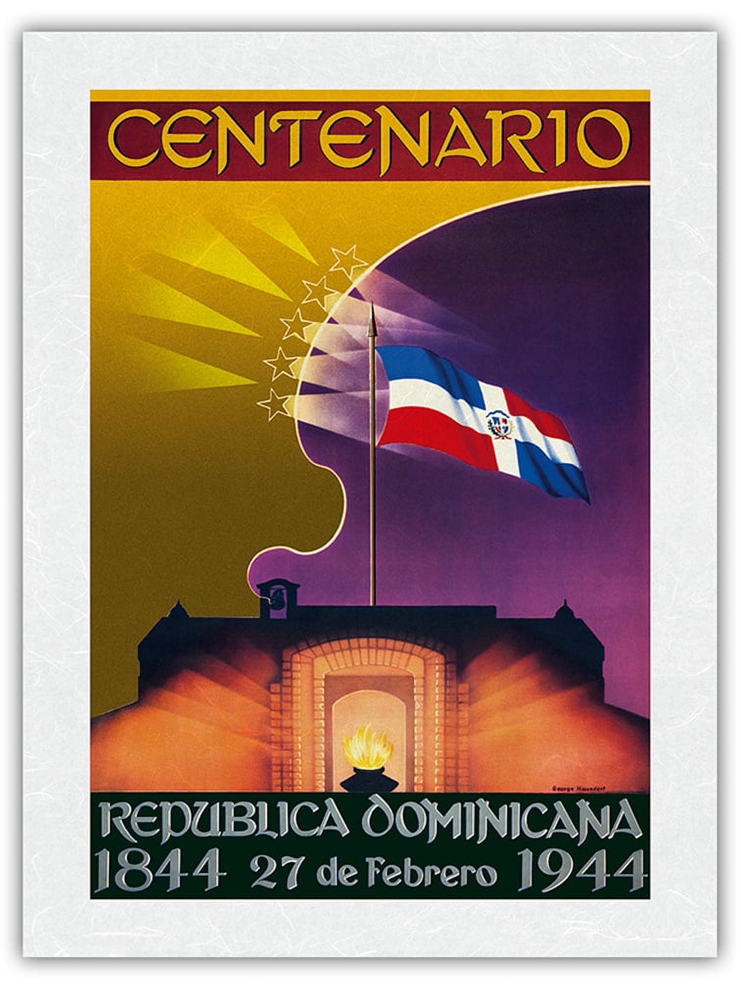 Centennial - Dominican Republic - 27th of February 1944-1844 - Vintage ...