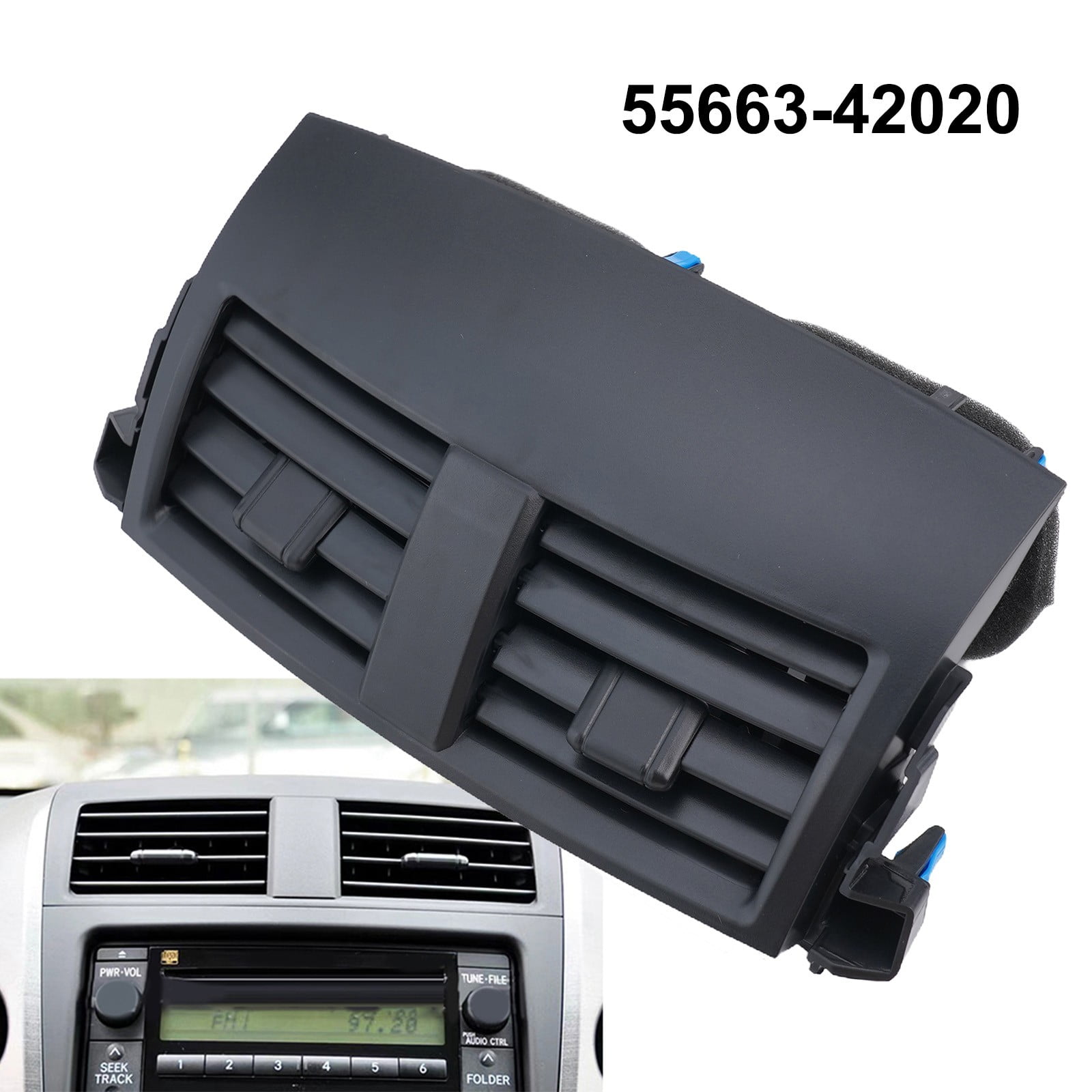 Center Ac Air Dash Vents Panel for Toyota for Rav4 2006-2012 55663 ...