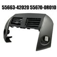Center AC Dash Vents+Trim Bezels For Toyota For RAV4 2006-2012 55663 ...