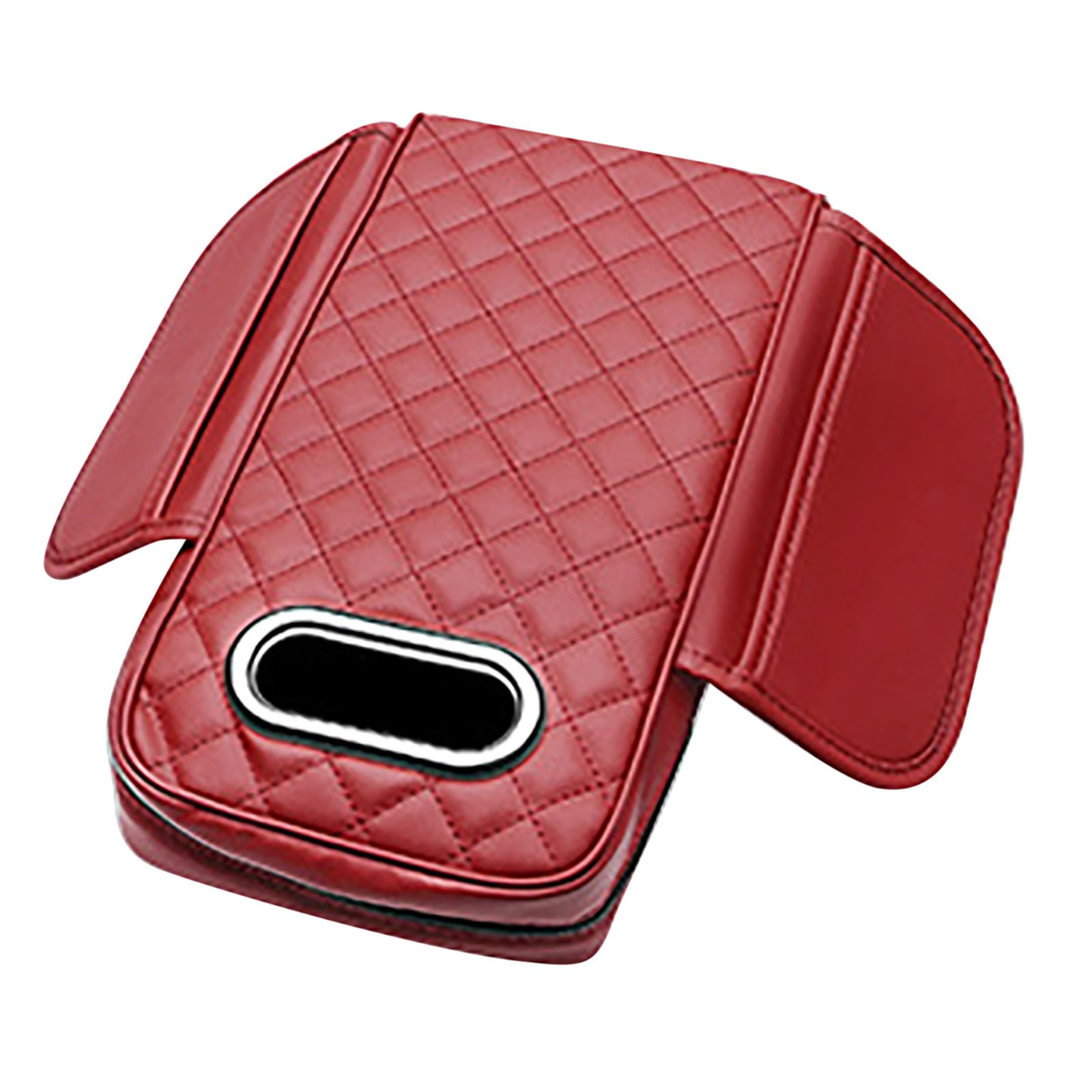 Center Console Arm Rest Cover for Vehicles— Cushion Pad with Pocket and ...