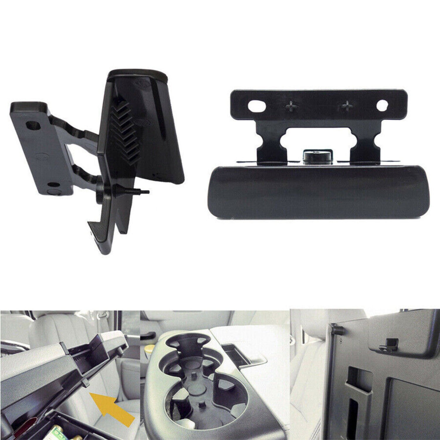 Center Console Armrest Latch Lid Lock Compatible with Chevy GMC ...