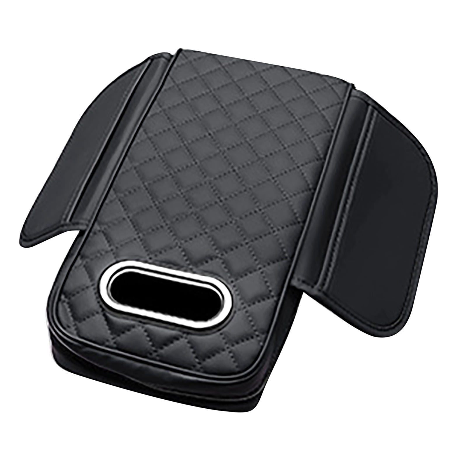 Center Console Cover Arm Rest Cover Leather Car Armrest Bo.x Pad With ...
