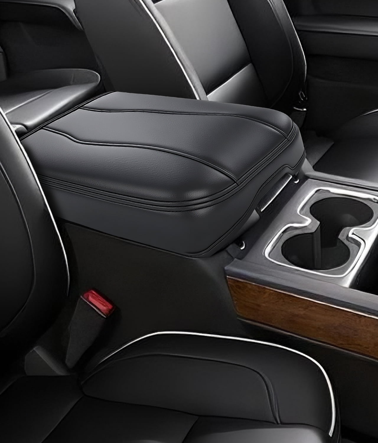 Center Console Cover for Chevy Silverado & GMC Sierra 2019-2025, Tahoe ...