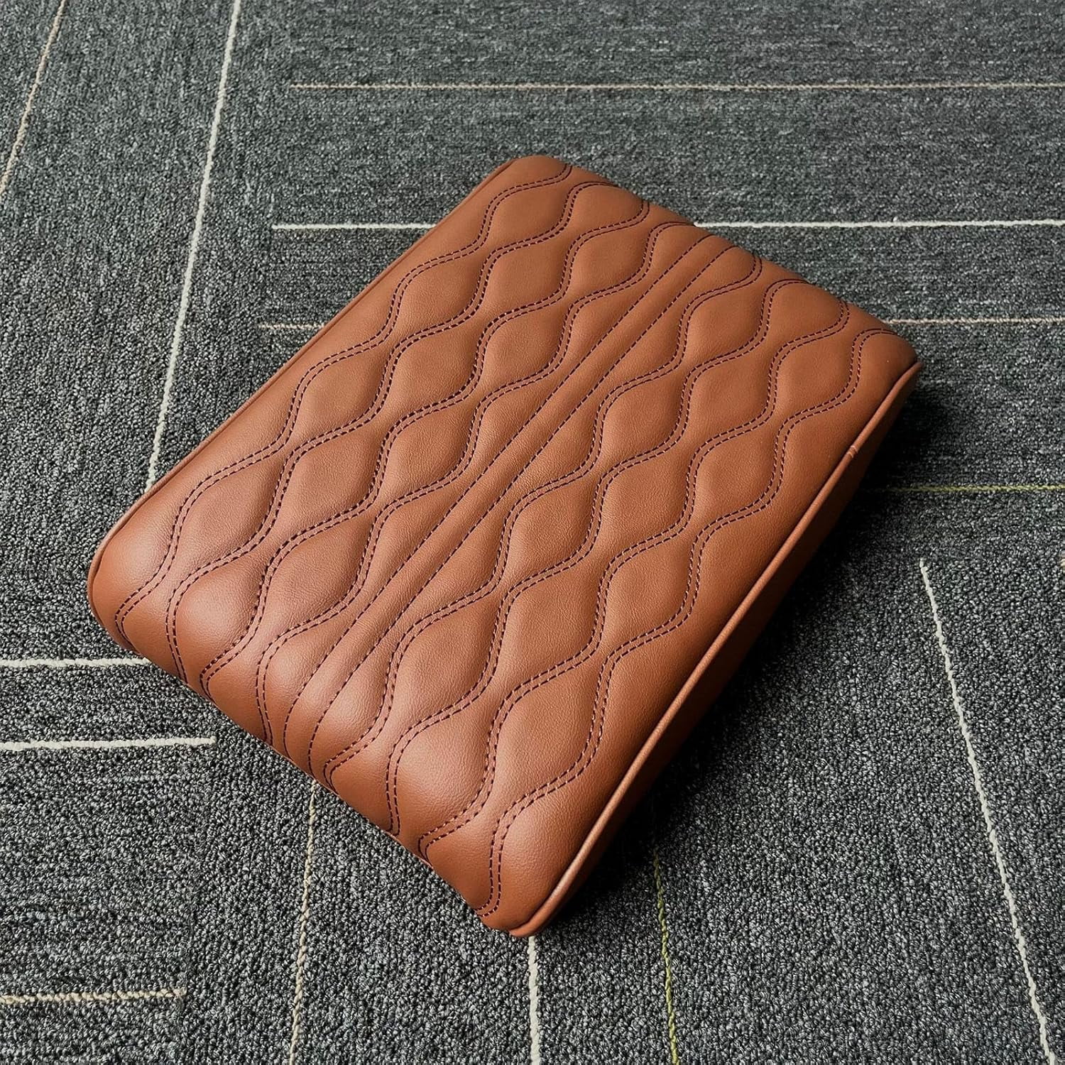 Center Console Cover with Memory Foam Comfort, Height Increase Car ...