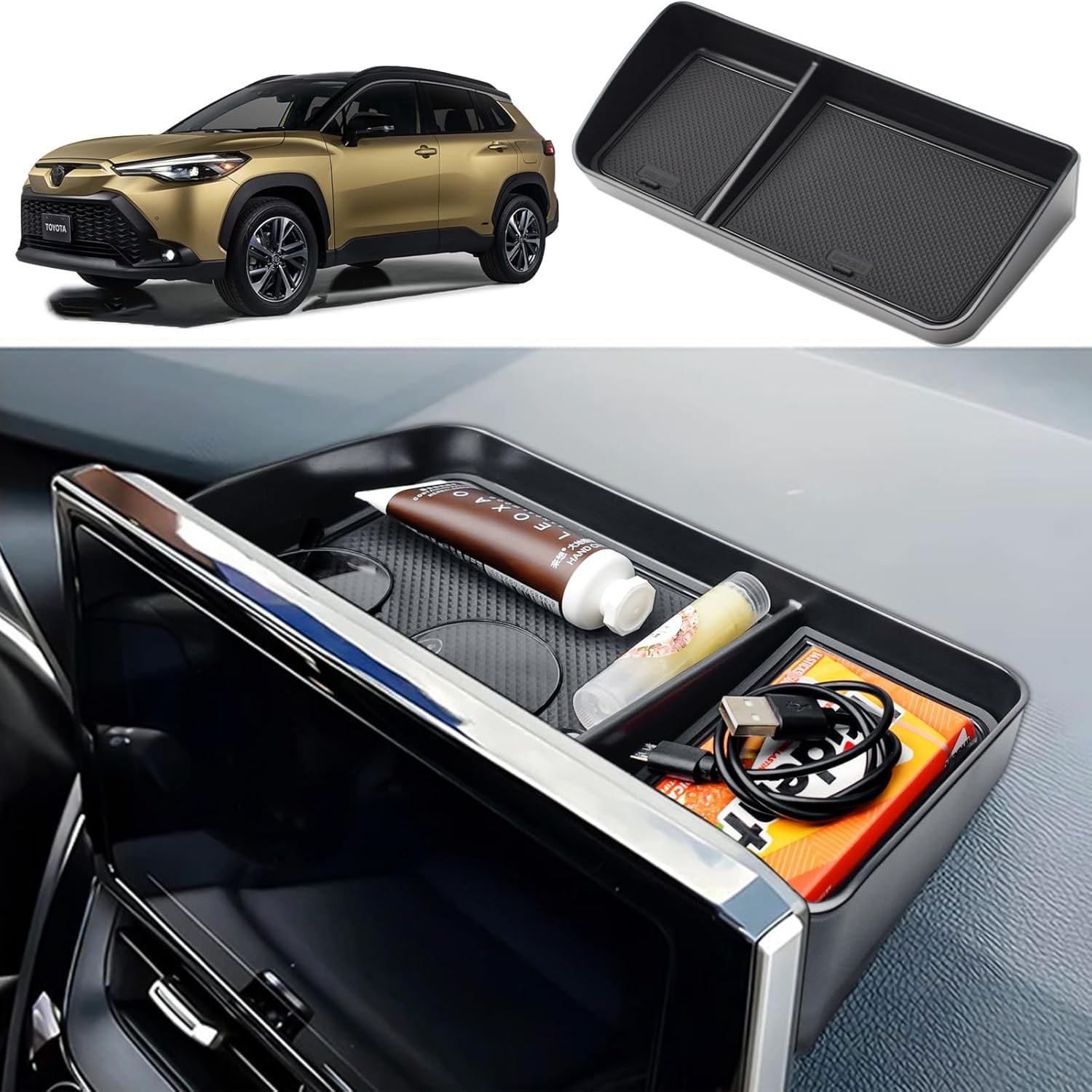 Center Console Dashboard Storage Organizer Compatible with Toyota ...