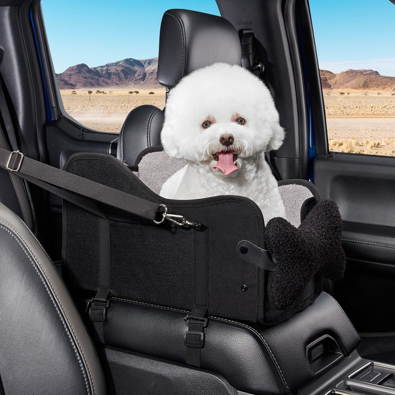 Center Console Dog Car Seat,Pet Puppy Car Seat,Middle Console Dog ...